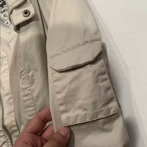 Bellfield | Jackets & Coats | Men Beige Jacket Size Xl | Poshmark